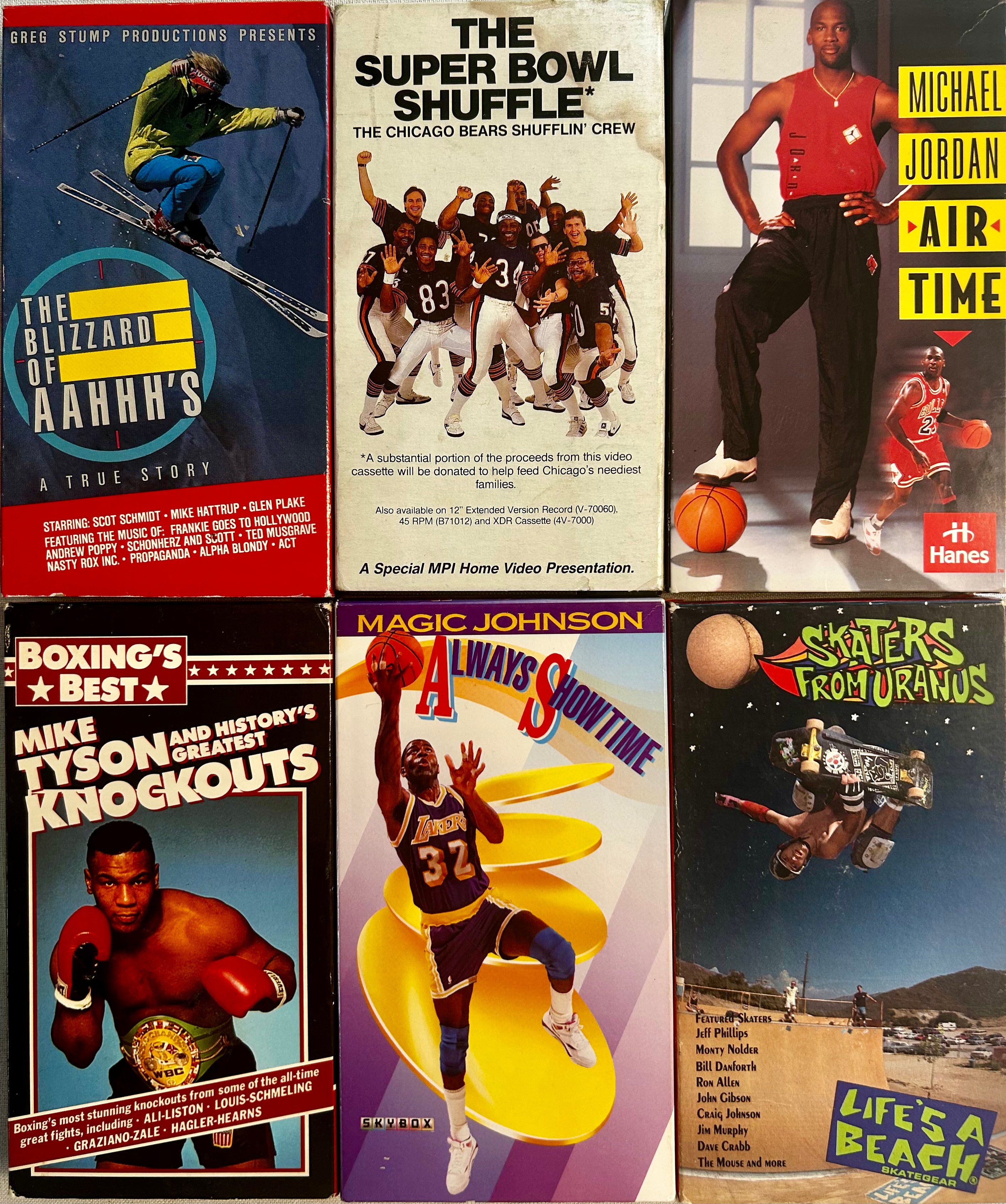 VHS Sports Videos – PlaybackTapes