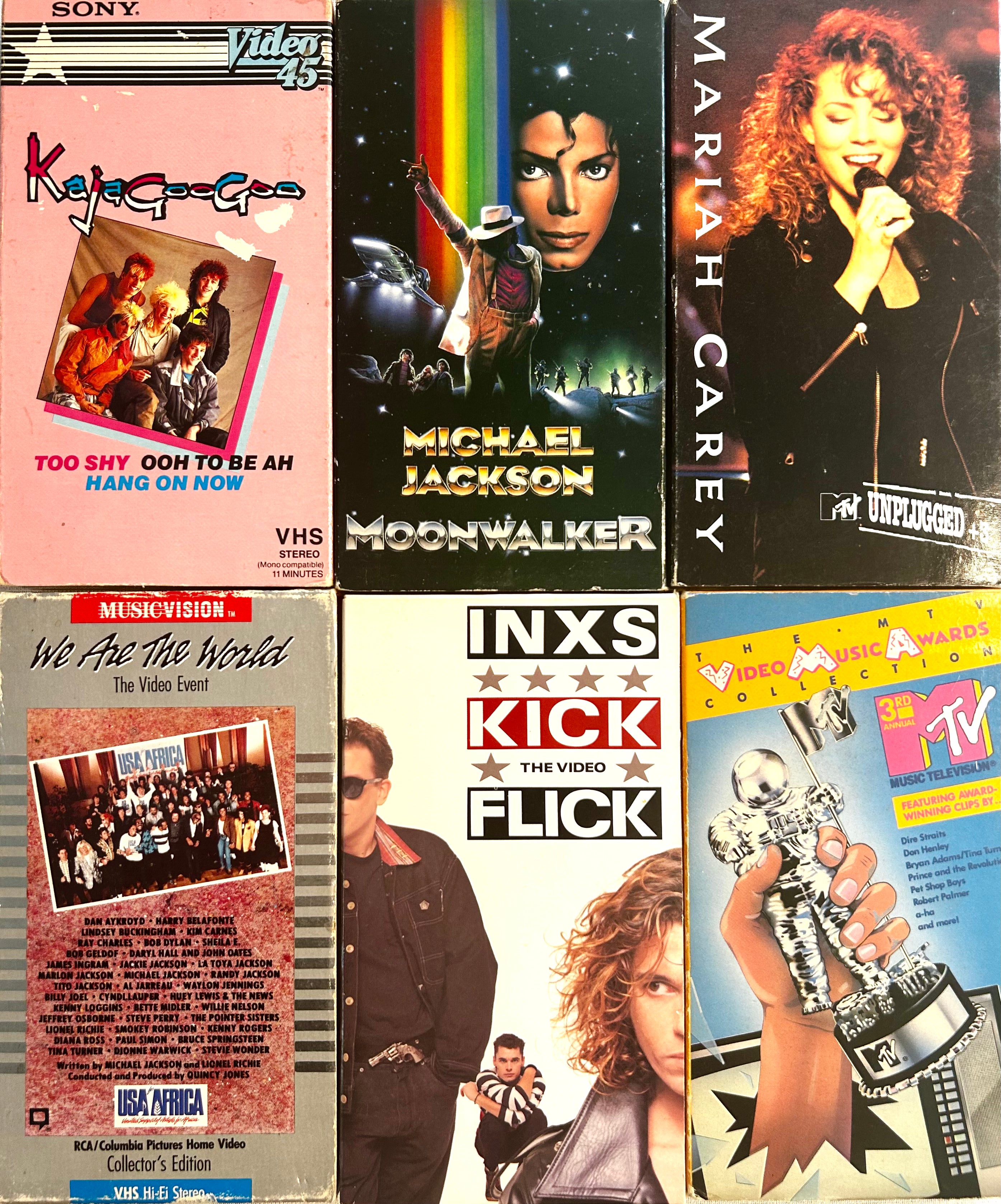Pop Music VHS Videos – PlaybackTapes