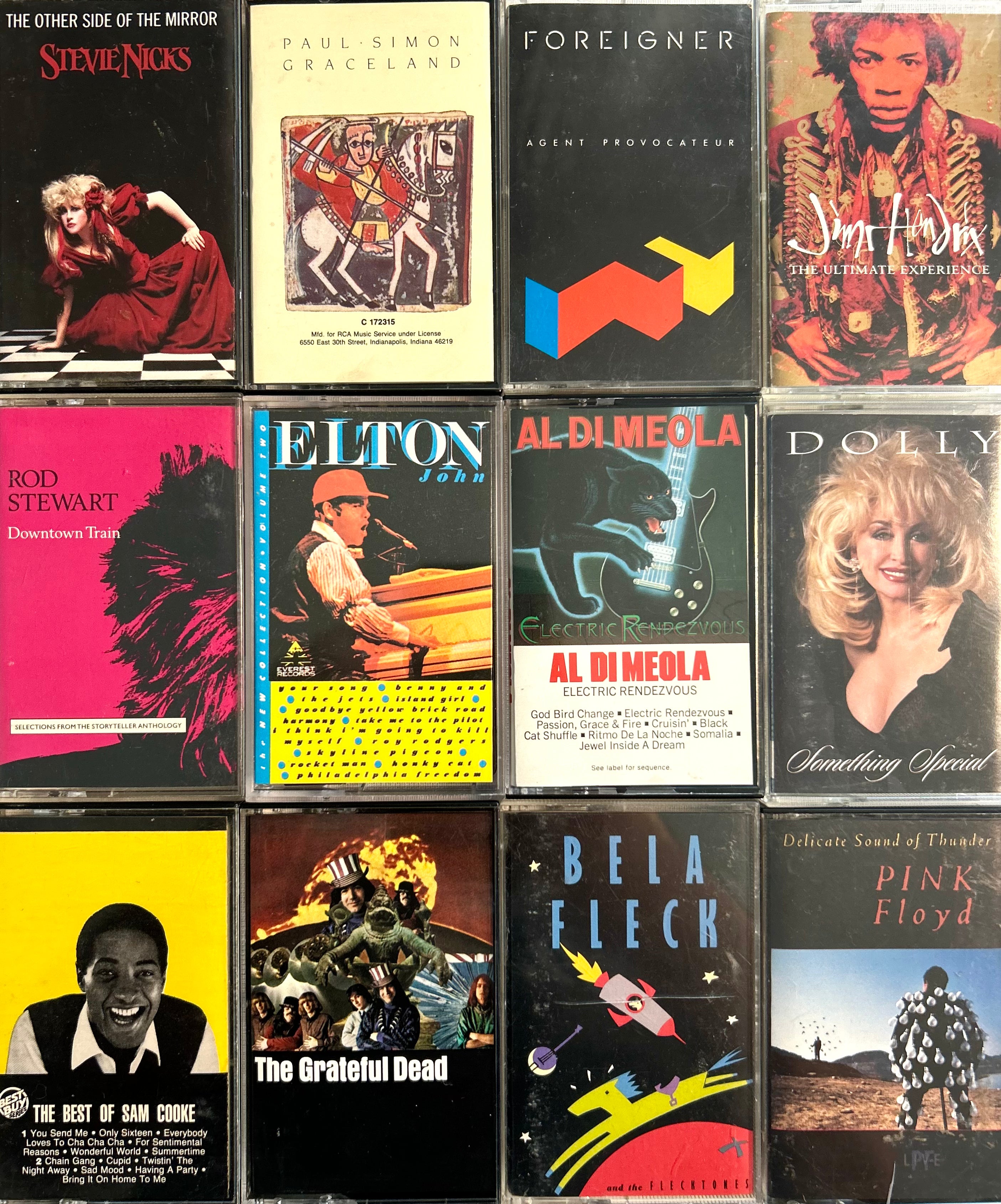 Classic Artists Cassette Tapes – PlaybackTapes