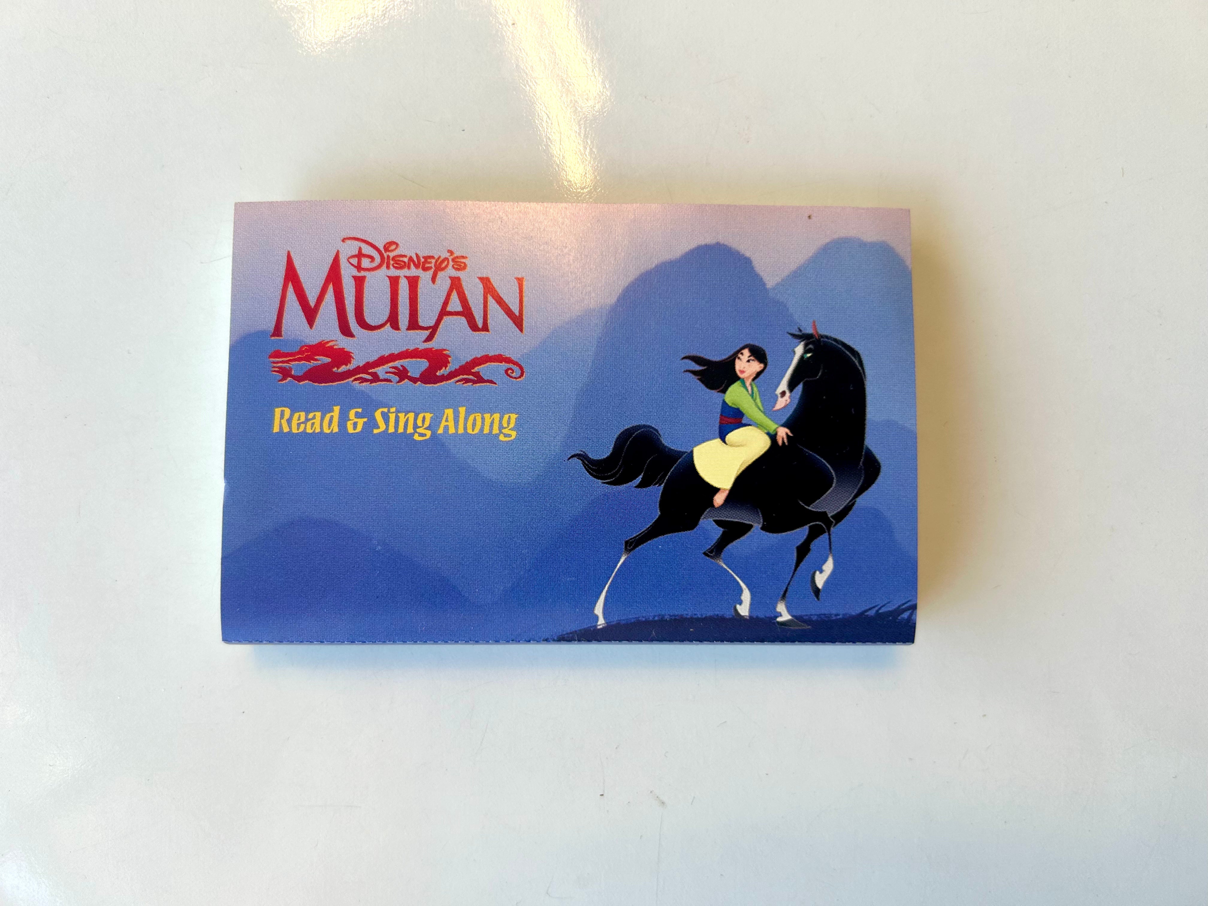 Mulan, Read & Sing Along – PlaybackTapes